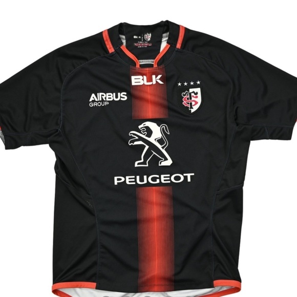blk | Shirts | Blk Stadetoulousain Rugby Union Toulouse Away Shirt ...